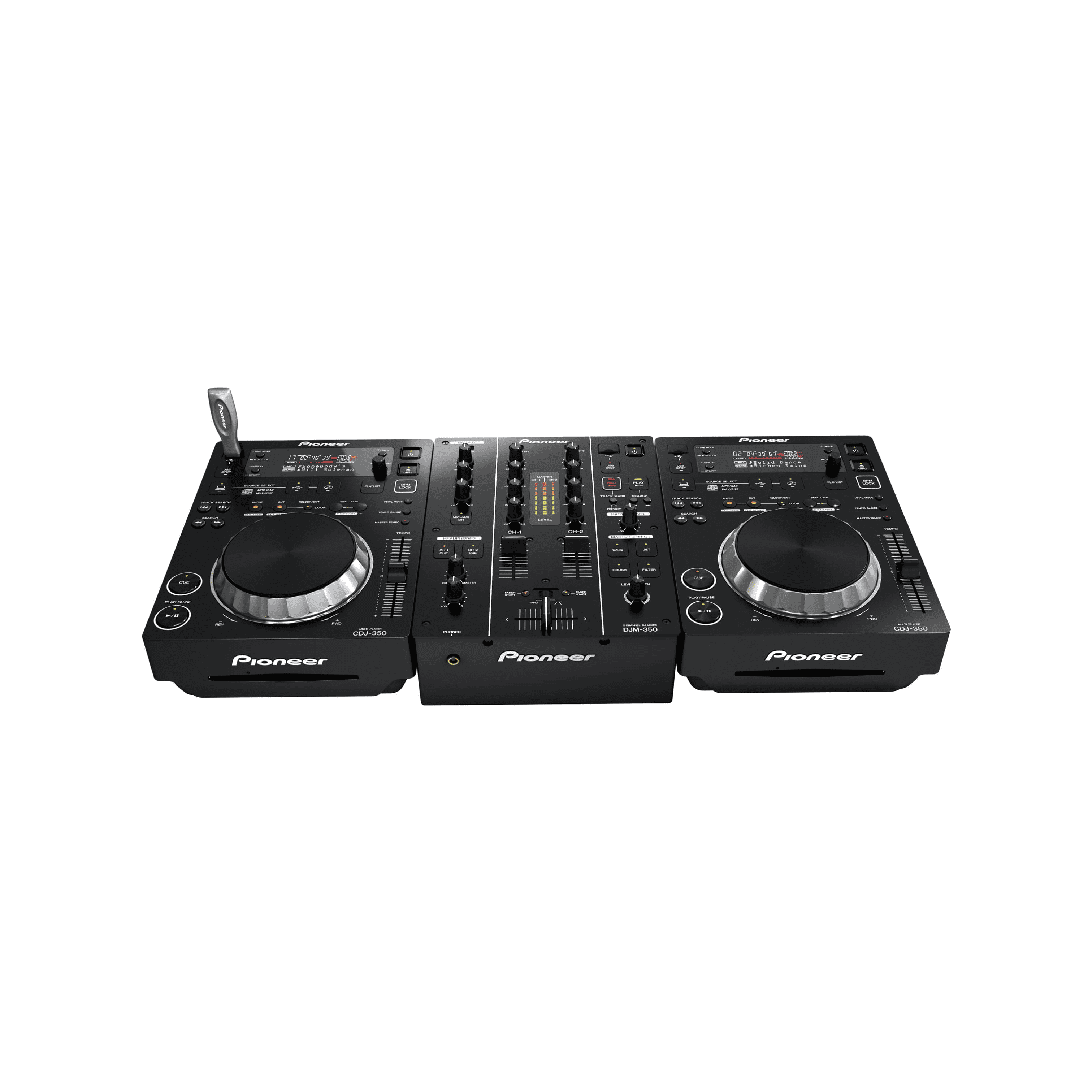 CDJ 350 + DJM 350 Pioneer - So-event